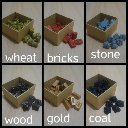 Jual Realistic resource miniature tokens for board games - Kota Bandung ...