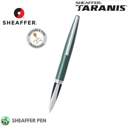 Jual Sheaffer Taranis Forest Green Featuring Chrome Plate Fountain Pen ...