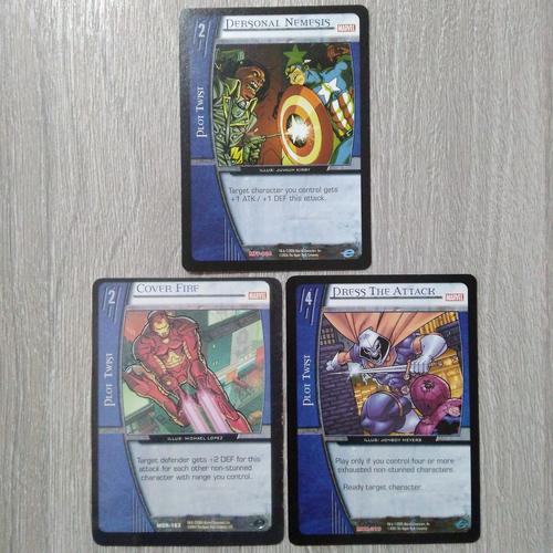 Jual marvel VS system TCG lot 3 cards (capt america, iron man ...