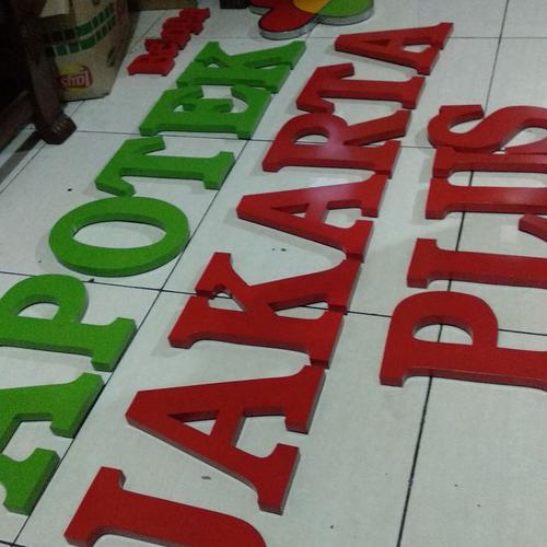 Jual huruf timbul galvanis - Kota Bandung - Alifreklame | Tokopedia