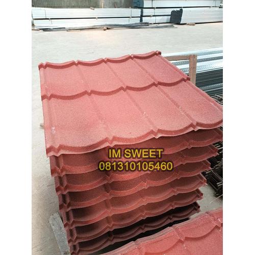Jual Genteng Metal Pasir - Merah - Kota Depok - I'm Steel | Tokopedia