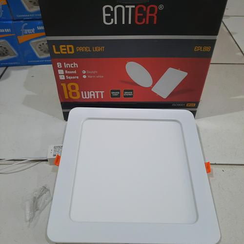 Jual Lampu LED panel IB downlight led 18 watt segi lampu plafon down ...
