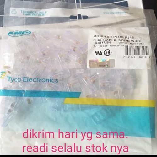 Jual konektor rj45 amp / connector rj45 amp - len tester - Kota Depok ...