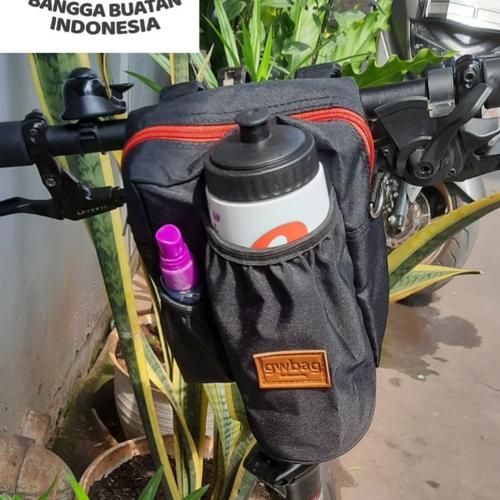 Jual tas selempang botol minum. tas sepeda stang sepeda lipat. minion ...