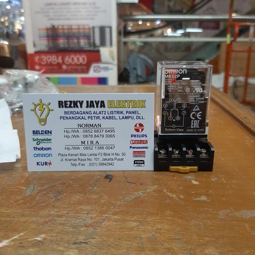 Jual riley omron MKS2P 24V DC 220V +soket - 24v - Jakarta Pusat - Rezky ...