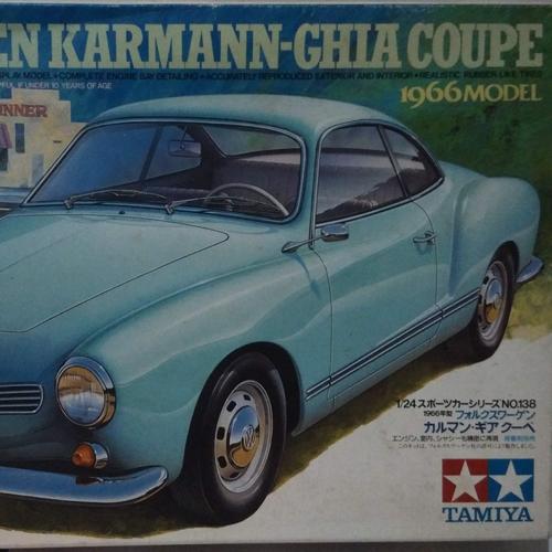 Jual 1/24 Scale Model Kit Mokit Tamiya Volkswagen Karmann Ghia Coupe ...