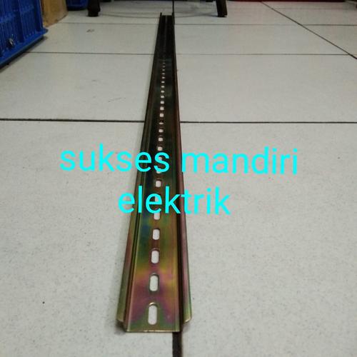 Jual Rel MCB besi 1 fungsi 1 m / rel mcb iron / din rail iron - Jakarta ...