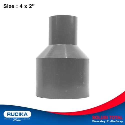 Jual Vlok Sock AW 4 x 2 Inch Reducer AW 4 x 2" PVC Rucika - Jakarta ...