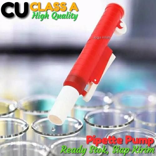 Jual Pipet Pump Pipette Pompa Pipet Filler 25 ml Merah CLASS A High ...