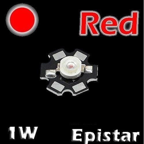 Jual +PCB High Power LED 1W Merah Super Bright HPL 1 watt Red ...