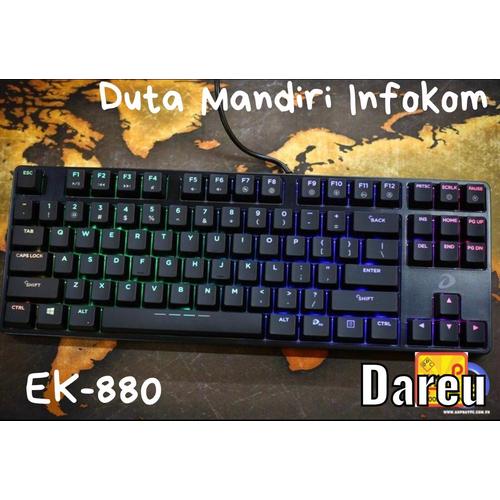 Jual Dareu EK880 RGB TKL - Mechanical Gaming Keyboard - Biru - Jakarta ...