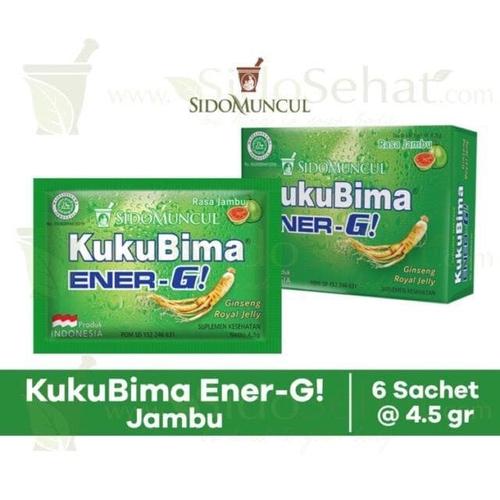Jual KUKU BIMA ENER-G RASA JAMBU 1 BOX 6 SACHET / KUKUBIMA JAMBU ...