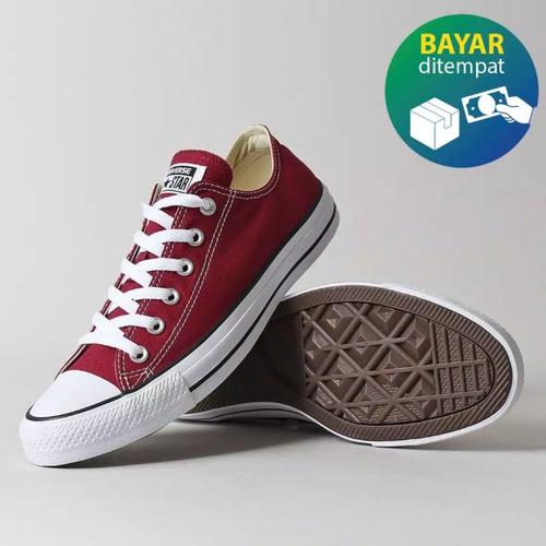 Jual Sepatu Converse CT All Star Maron Merah tua/Sepatu pria wanita ...