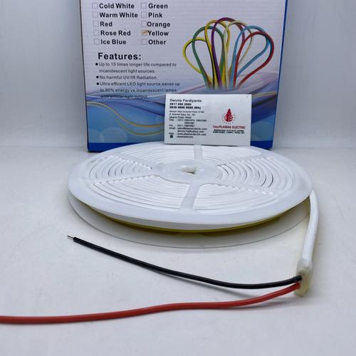 Jual LED NEON FLEX STRIP 12V MERAH BIRU PUTIH KUNING HIJAU 5M 5 M 5MTR ...