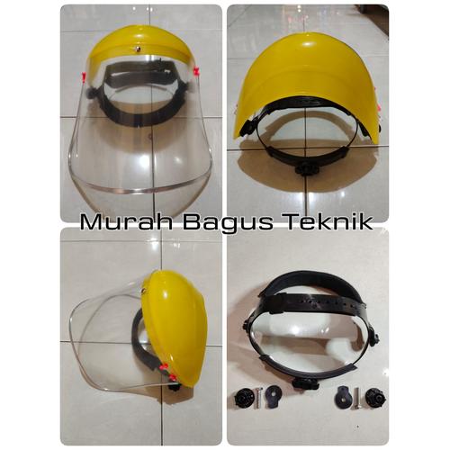 Jual Face shield Pelindung Muka Wajah Safety face APD Topeng Las Kedok ...