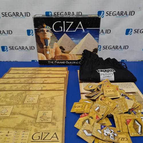 Jual Board Game - Giza The Pyramid Building Games by FUN Factory - Kota ...