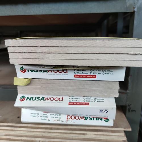 Jual List plank GRC Tekstur kayu L 20cm x 4 m tebal 8mm - Kota ...