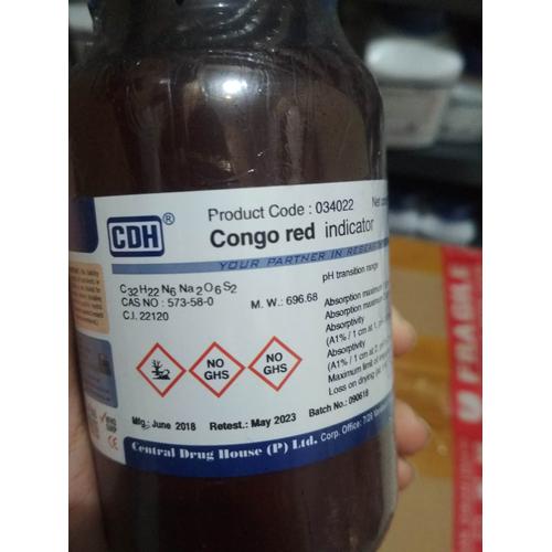 Jual CONGO RED INDICATOR / MERAH CONGO INDIKATOR - 25 gram - Kota ...