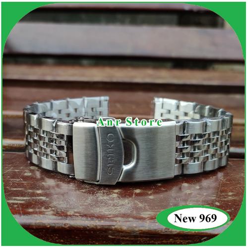 Jual Tali Rantai Rante Stainless Steel Seiko 22 mm Jubile Silver - Kab ...