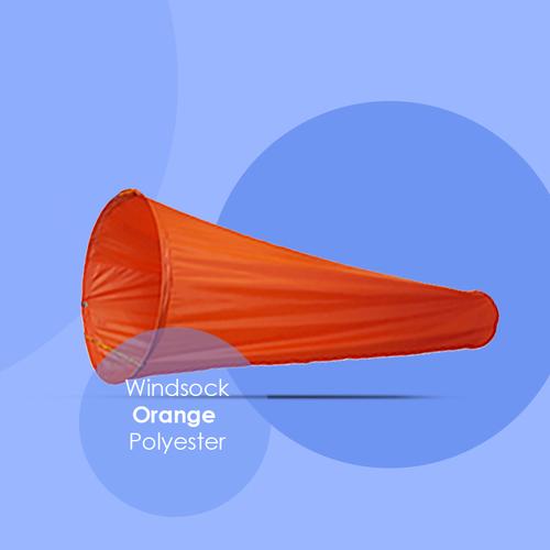 Jual Penanda Arah Angin Windsock Orange 45cm x 100 cm x 30cm Polyester ...