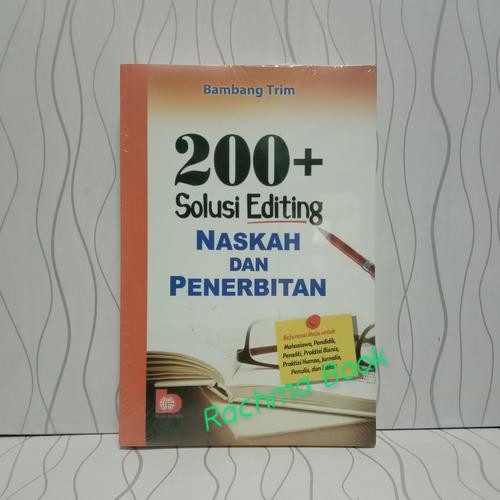 Jual BUKU 200+ SOLUSI EDITING NASKAH DAN PENERBITAN - Kota Bandung ...