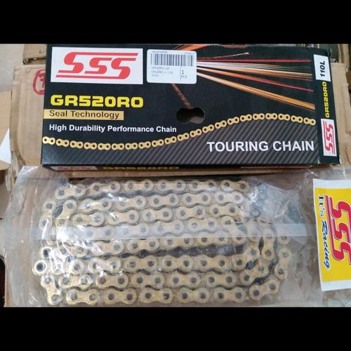 Jual Rantai SSS 520 RO O Ring Penerus RO RK Ninja 250 / CBR 250 / R25 ...