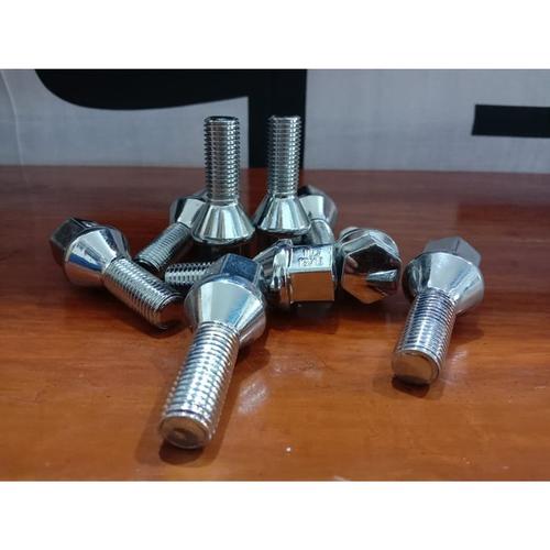 Jual Baut Mur Roda Mercy BMW Gemuk Pendek 14 mm x 1,5 HSR Wheel ...