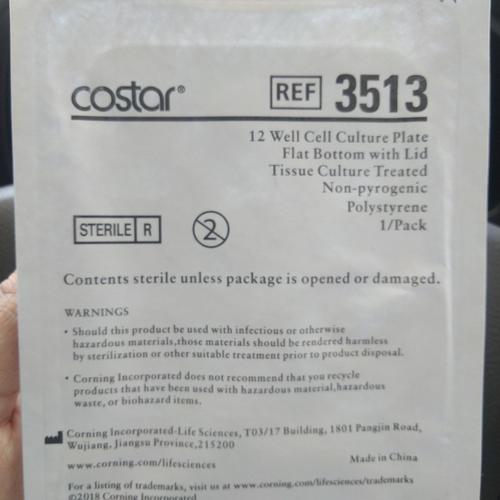 Promo Corning costar 12 well plate wellplate culture flat bottom ...