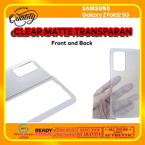 Promo Case Samsung Galaxy Fold 2 Fold2 Clear Matte Doff (Front Back ...
