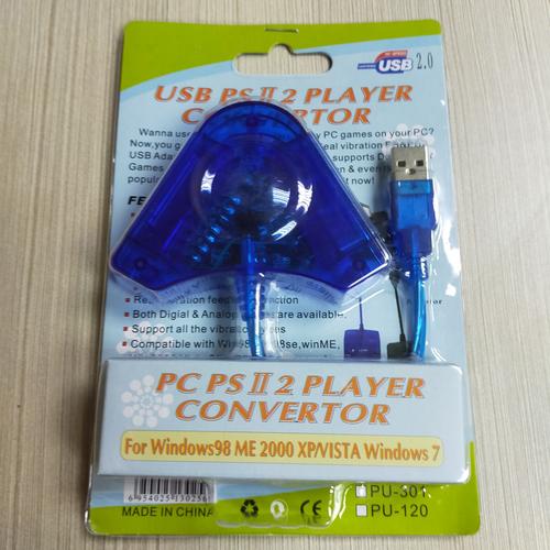 Jual Converter USB 2 Slot Stik Stick PS2 Ke PS3 / PC Double - Jakarta ...