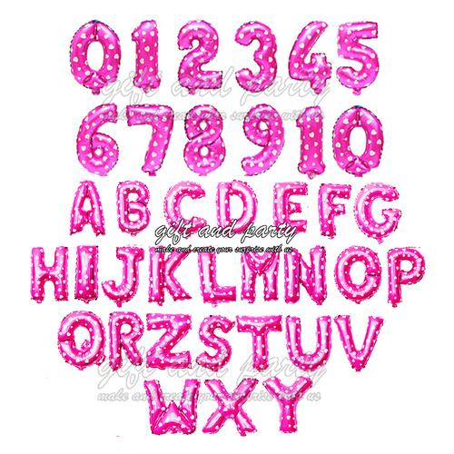 Jual Balon Angka Pink / Balon Foil Angka / Balon Huruf Angka - 5 ...