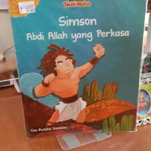 Jual Karakter Tokoh Alkitab "Simson Abdi Allah yang Perkasa" - Kota ...