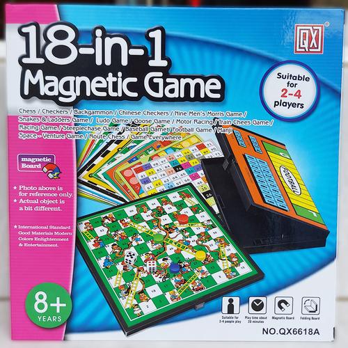 Jual Mainan Anak Board Game 18 In 1 Magnetic Board Game Permainan ...
