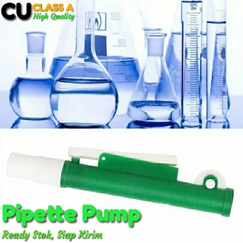 Jual Pipet Pump Pipette Pompa Filler 0 - 10 ml Hijau CLASS A High ...