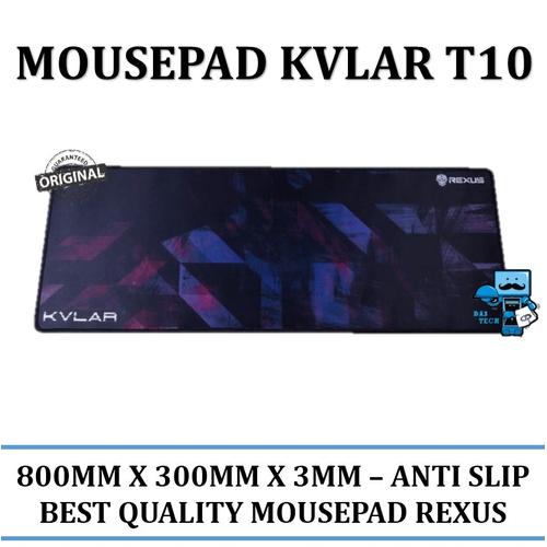 Jual Rexus Mousepad Gaming Kvlar T10 Speed Edition XL - Putih - Jakarta ...