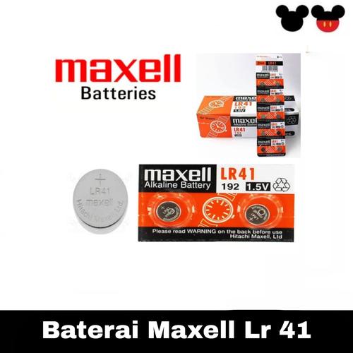 Jual Baterai maxell Lr 41 1.5 V maxel Lr 41 Original - Kota Bandung ...