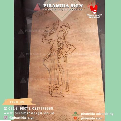Jual gambar grafir kayu triplek laser custom bisa desain etnik - Kota ...