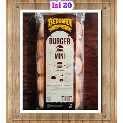 Jual Bernardi Burger Bun Mini - Roti Burger isi 20 - Kota Bogor ...