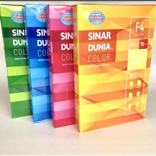 Jual Kertas hvs warna f4 sidu - Kuning - Kota Palembang - APAAJAADA ...