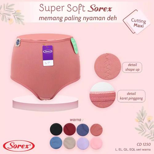 Jual SOREX Cd Basic Super Soft 1250 Maxi - Random Warnanya, L - Jakarta ...