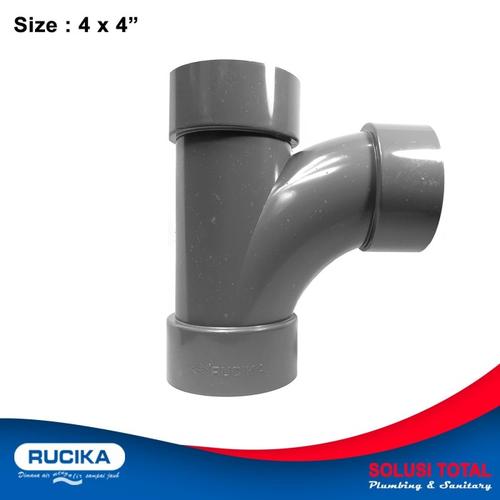 Jual TY 90 Derajat D 4 Inch Tee Y D 4" Rucika - Jakarta Selatan - Solusi Total ID | Tokopedia