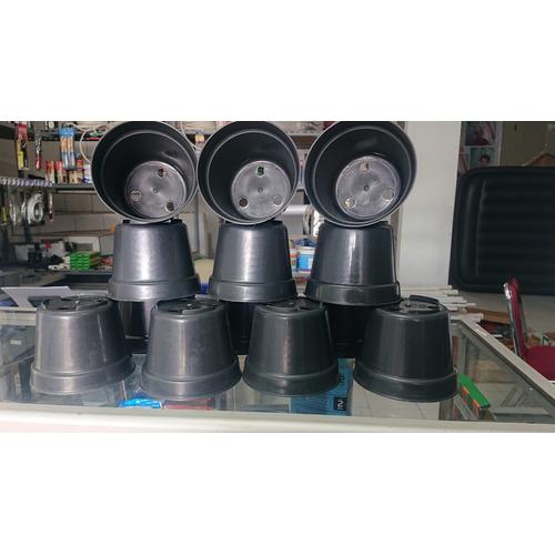 Jual pot 12 hitam / pot tanaman no 12 hitam / pot hitam ukuran 12 real ...