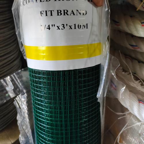 Jual KAWAT LOKET PVC/RAM PVC/ KAWAT HIJAU 1/4 Jual KAWAT LOKET PVC/RAM PVC/ KAWAT HIJAU 1/4
