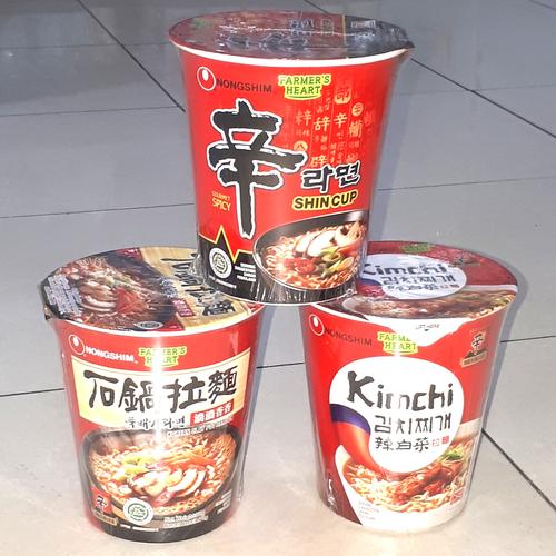 Jual NongShim Korean Clay Pot / Kimchi / Shin Ramyun Cup Noodle 70gr ...