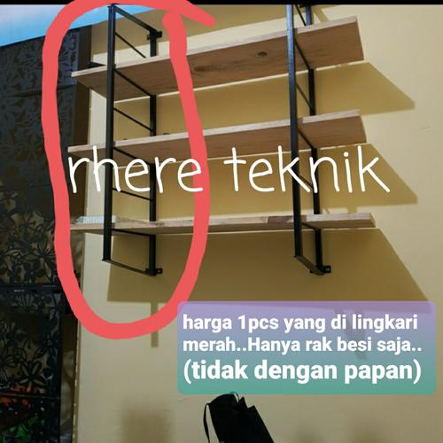 Jual Rak siku besi Kitchen Set tempel tembok 30cm 6 susun - Kab. Bogor ...