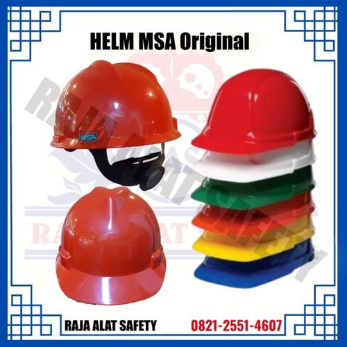 Jual Helm Safety MSA V-Gard / Safety Helmet MSA USA Original - Face ...