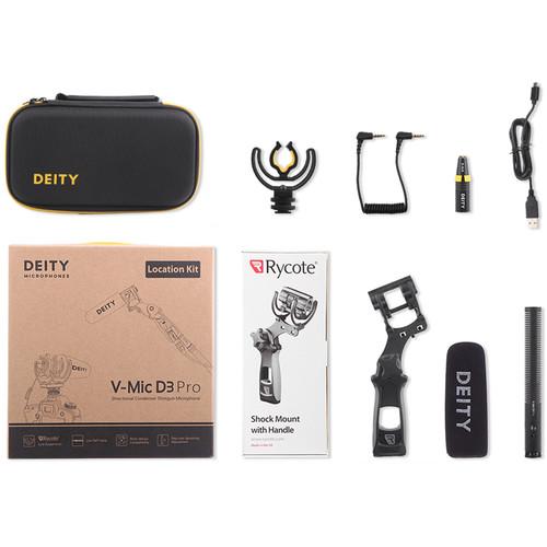 Promo Deity Microphone V-Mic D3 Pro Shotgun Microphone Location KIT Original Cicil 0% 3x ...