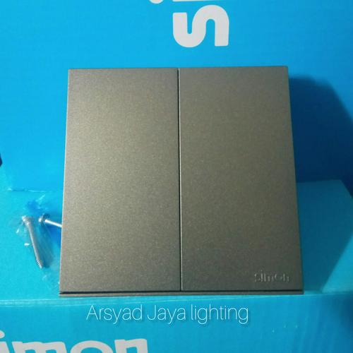 Jual Saklar Seri / Doble SIMON E6 grey - Jakarta Pusat - Arsyad jaya ...