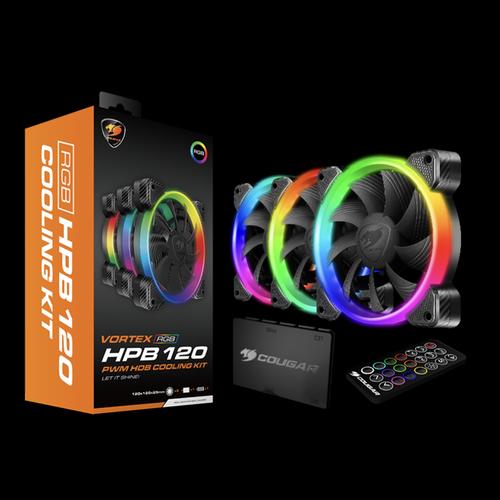Jual Cougar Fan Vortex HPB 120 PWM Cooling Kit - Jakarta Barat - satine ...