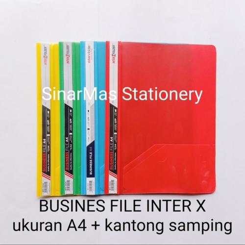 Jual Inter X Folder Business File A4- Map Business File- Map Plastik ...